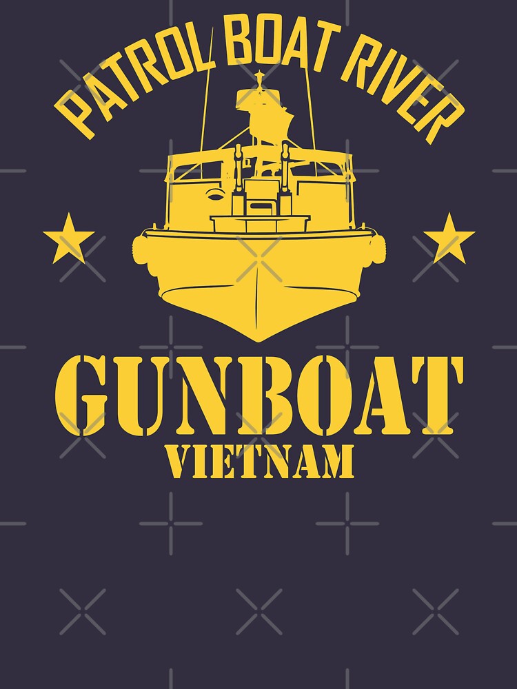 "Patrol Boat River PBR - Gunboat Vietnam" T-shirt for Sale by ...