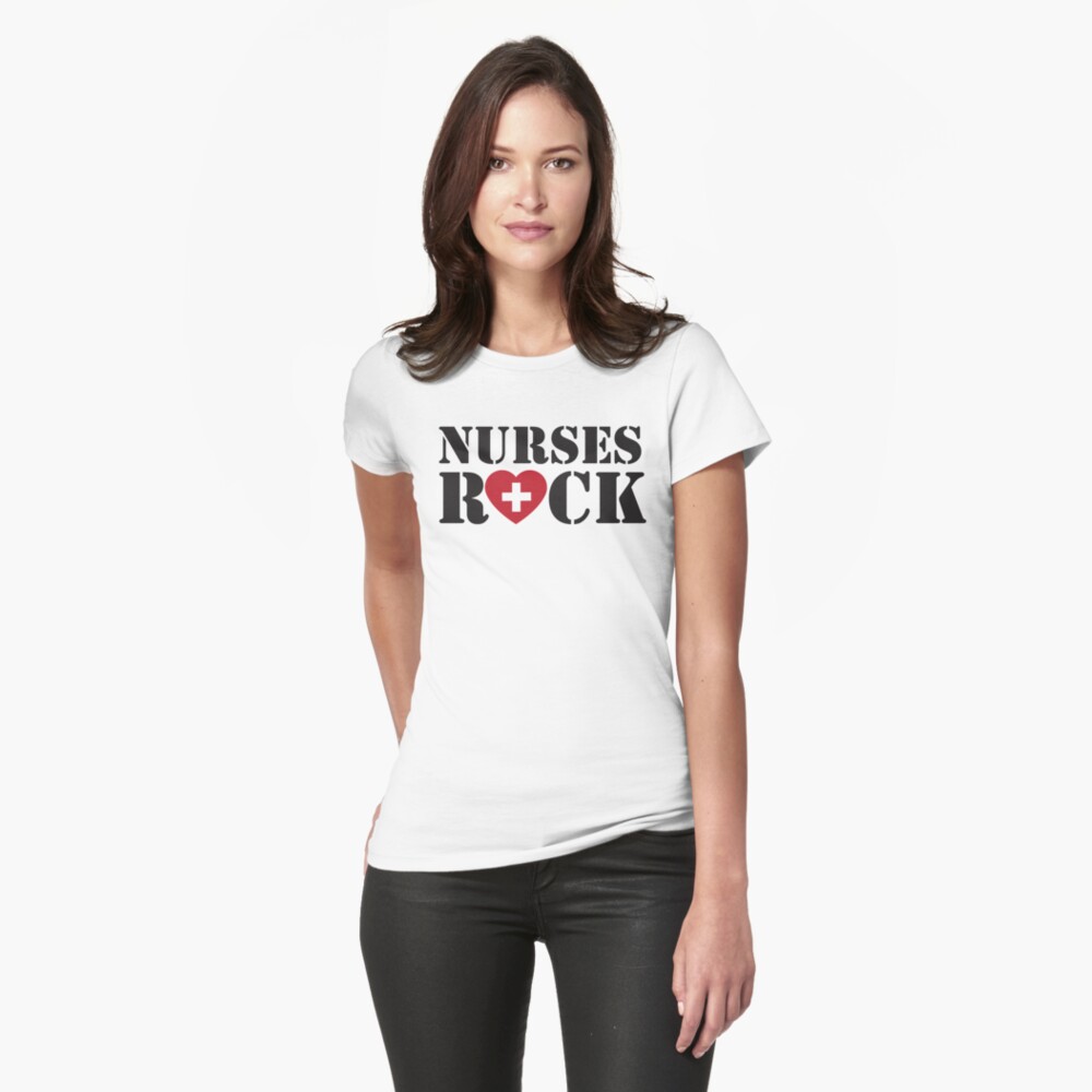 "Nurses Rock" Sticker for Sale by careers | Redbubble