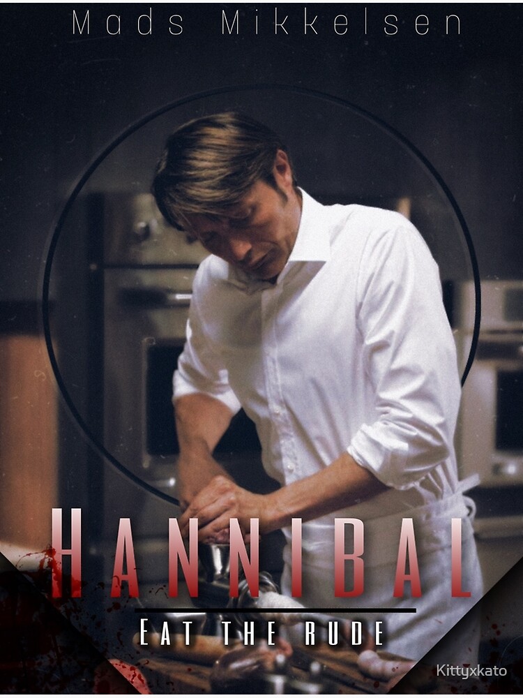Eat the Rude Hannibal Premium Matte Vertikal Poster verkauft von ...