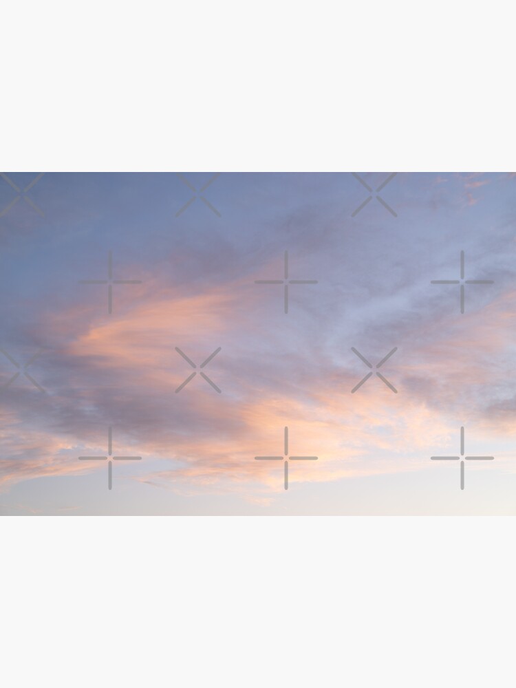 "Pale Cold Blue Magical Sunset Sky" Sticker for Sale by marta-maria ...