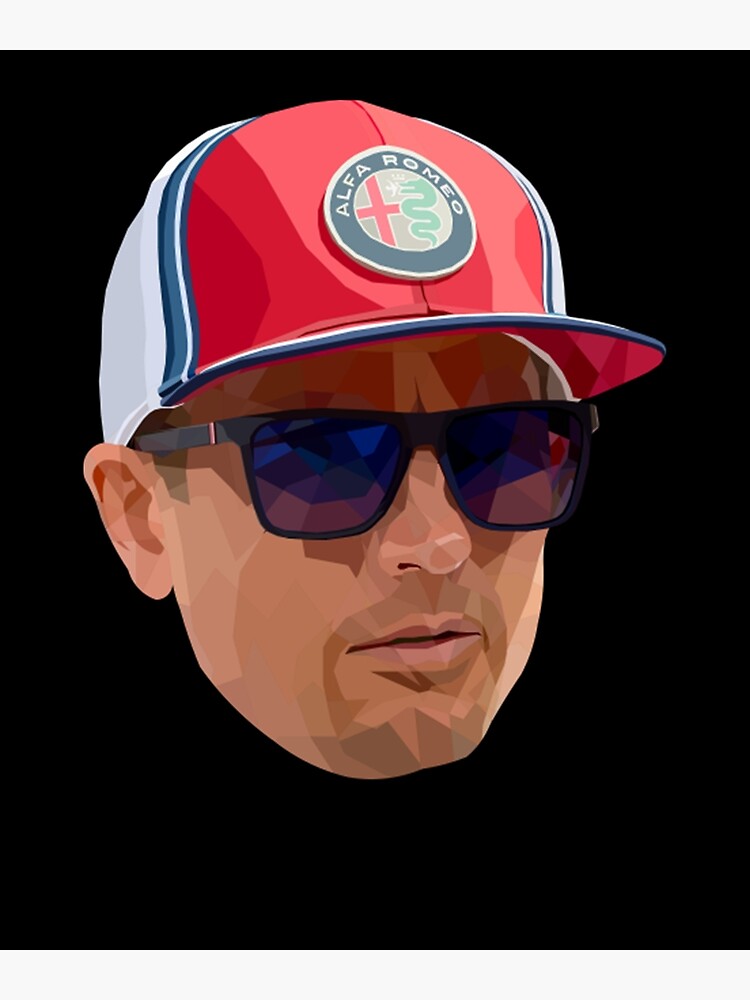 Póster «Kimi Iceman Fórmula 1 -» de parrottebird | Redbubble