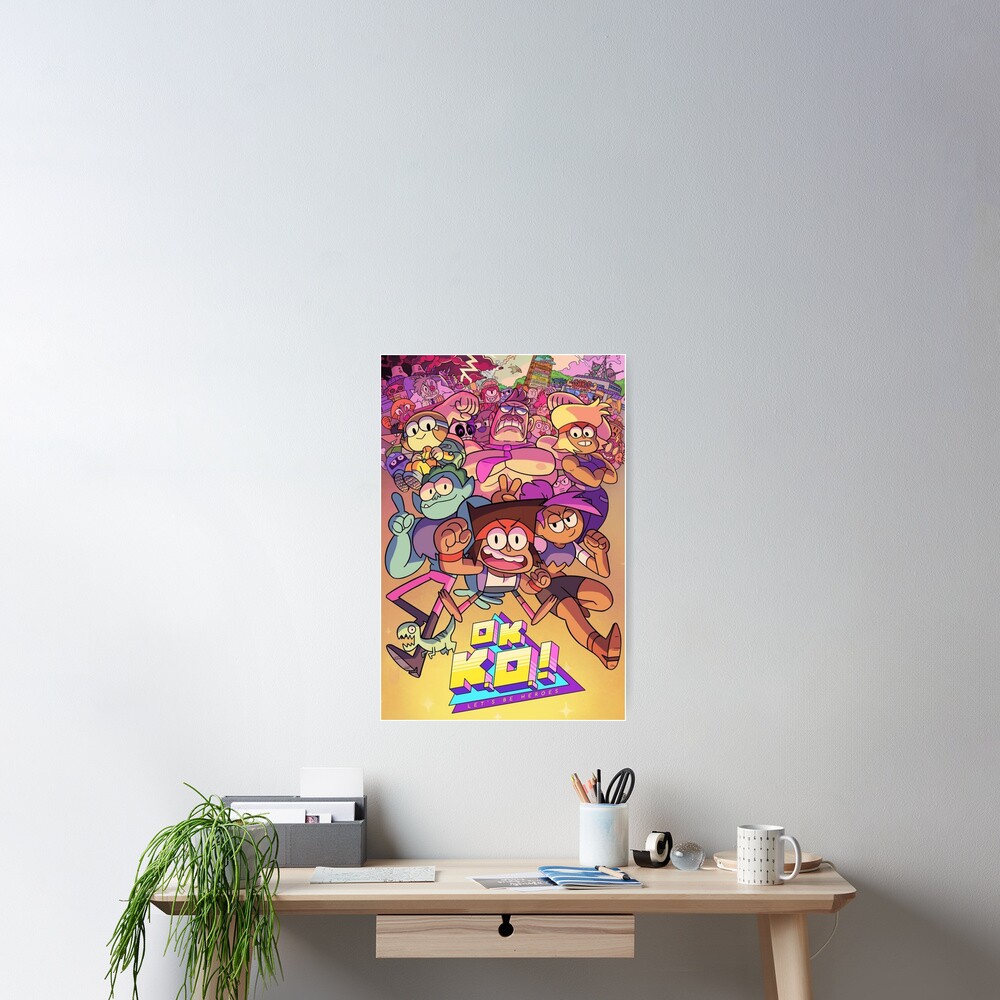 "Ok ko" Poster for Sale by Antoniopape | Redbubble
