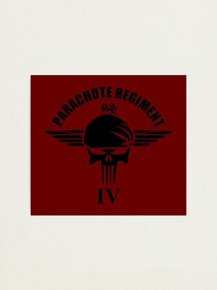 "4 Para - 4th Battalion Parachute Regiment" Photographic Print by ...