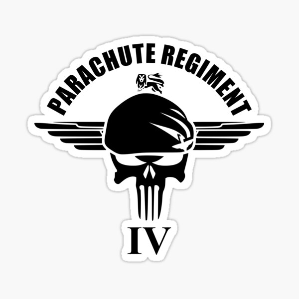 "4 Para - 4th Battalion Parachute Regiment" Sticker for Sale by ...