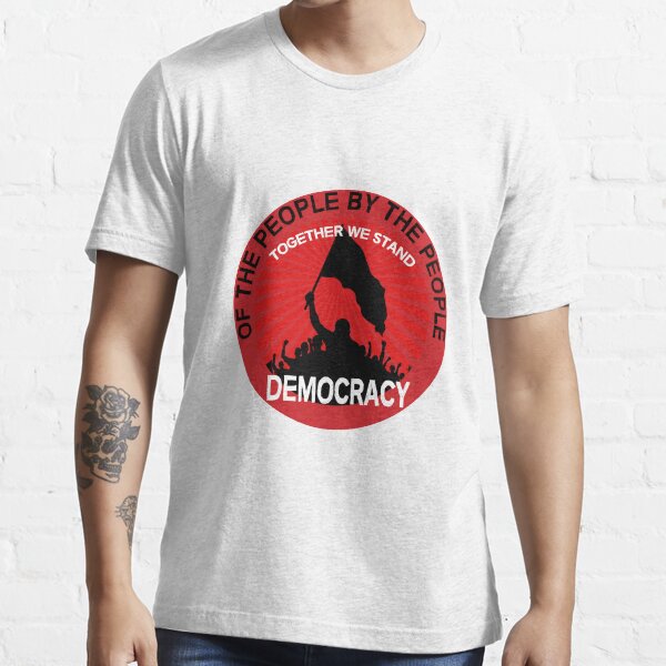 "Democracy t shirt - Democracy Stickers - World Democracy - Democratic ...