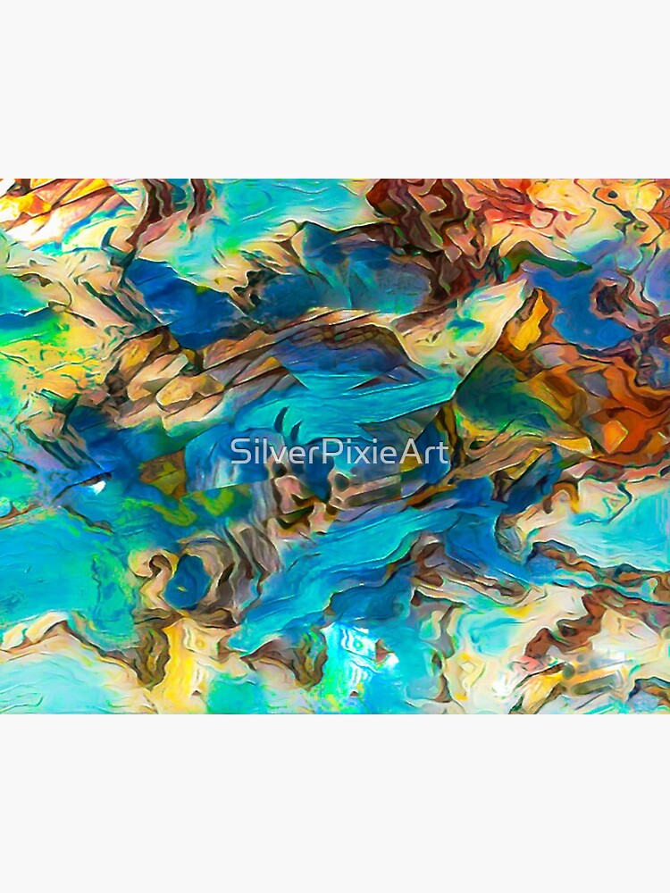 "Hurricane ocean waves abstract" Art Print for Sale by SilverPixieArt ...