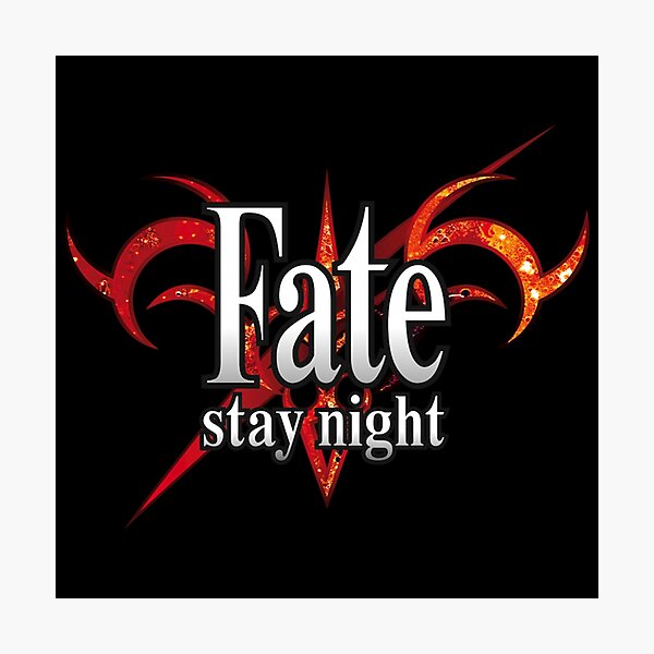 "Fate Stay Night Logo" Photographic Print for Sale by otakuchaneru ...