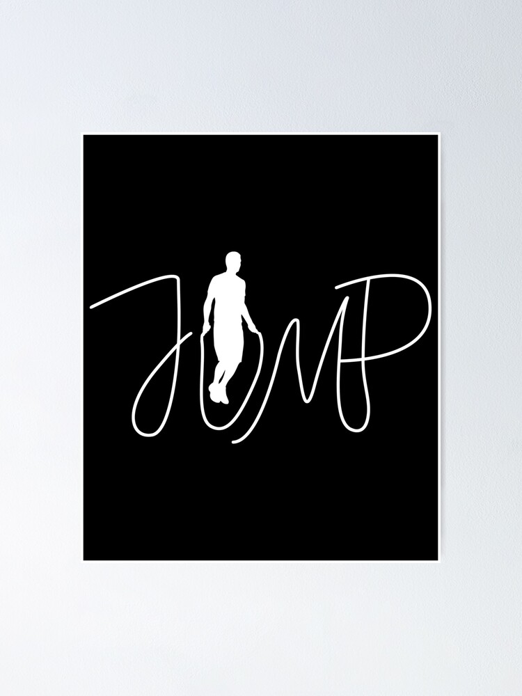 "Jump Rope Skipping" Poster by DamnGoodDesign | Redbubble