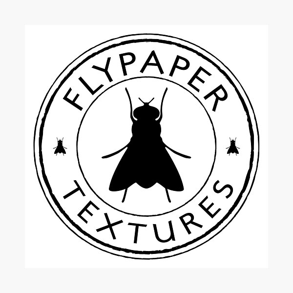 "Flypaper Textures Logo" Photographic Print by paulgrand | Redbubble