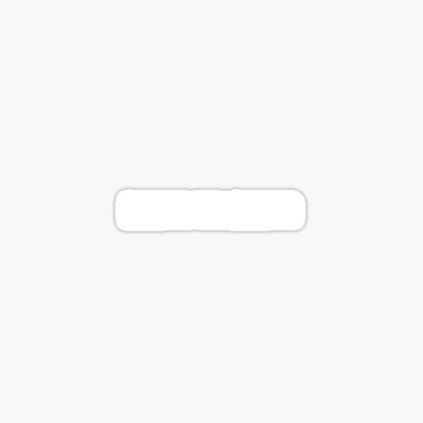 "Ninho Binks to Binks" Sticker by James-Robin | Redbubble