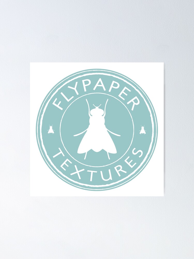 "Flypaper Textures Logo" Poster for Sale by paulgrand | Redbubble