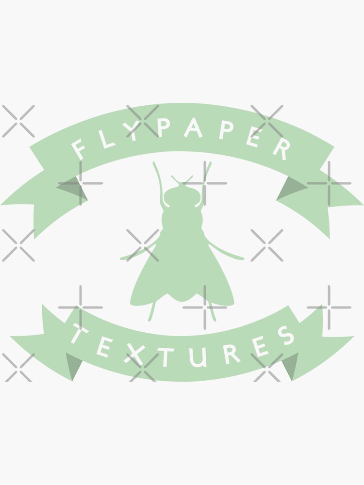 "Flypaper Textures ribbon banner" Sticker by paulgrand | Redbubble