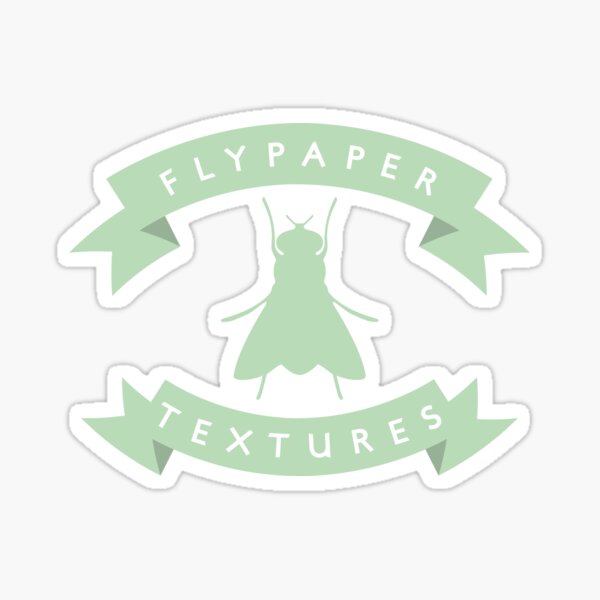 "Flypaper Textures ribbon banner" Sticker by paulgrand | Redbubble