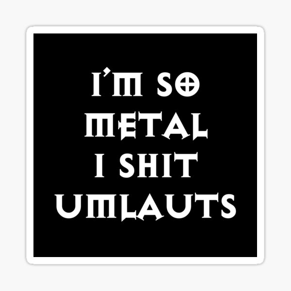 Umlauts Gifts & Merchandise for Sale | Redbubble