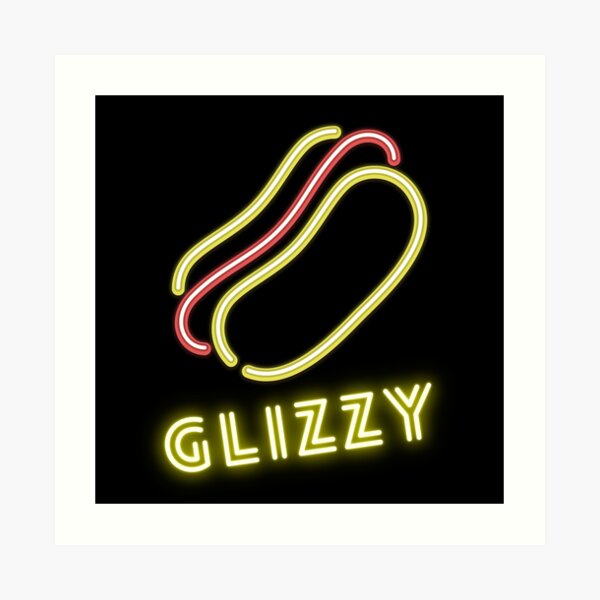 "Glizzy Hot Dog Meme" Art Print for Sale by MyM-ab | Redbubble