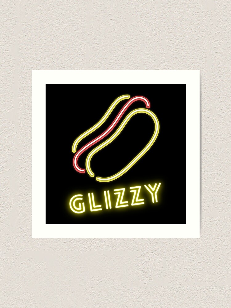 "Glizzy Hot Dog Meme" Art Print for Sale by MyM-ab | Redbubble