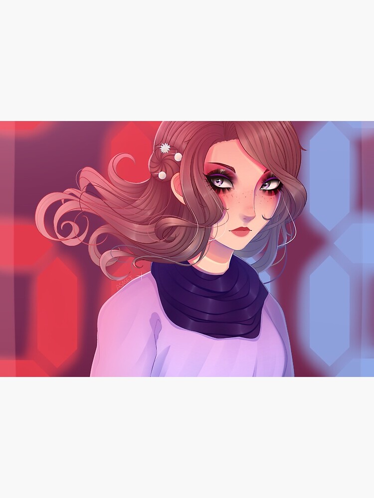 Masque « Akane Kurashiki - 999 », par Asasei | Redbubble