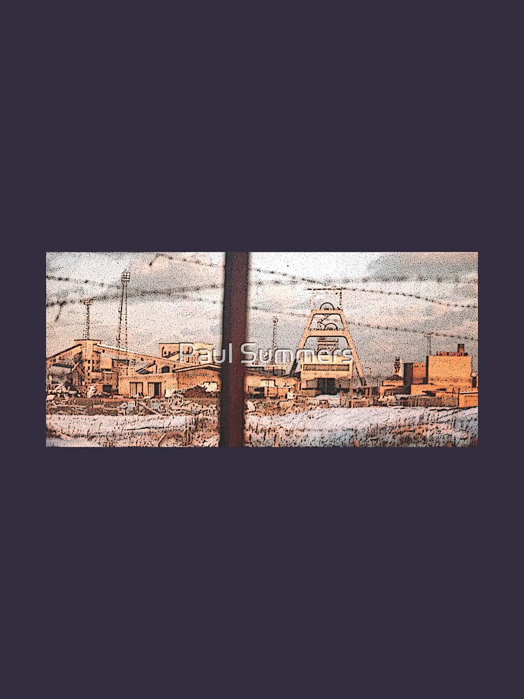 "bates colliery (snow)" T-shirt for Sale by paulsummers2014 | Redbubble ...