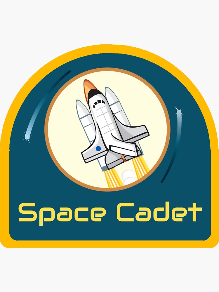 "Space Cadet" Sticker for Sale by ELY-designs | Redbubble