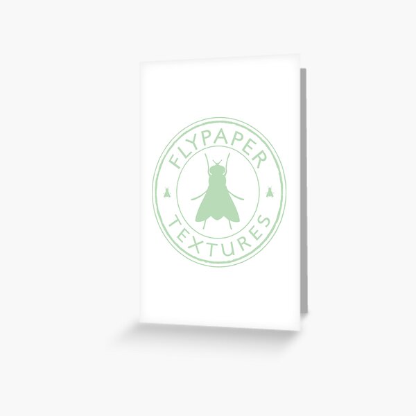 "Flypaper Textures round logo" Greeting Card by paulgrand | Redbubble
