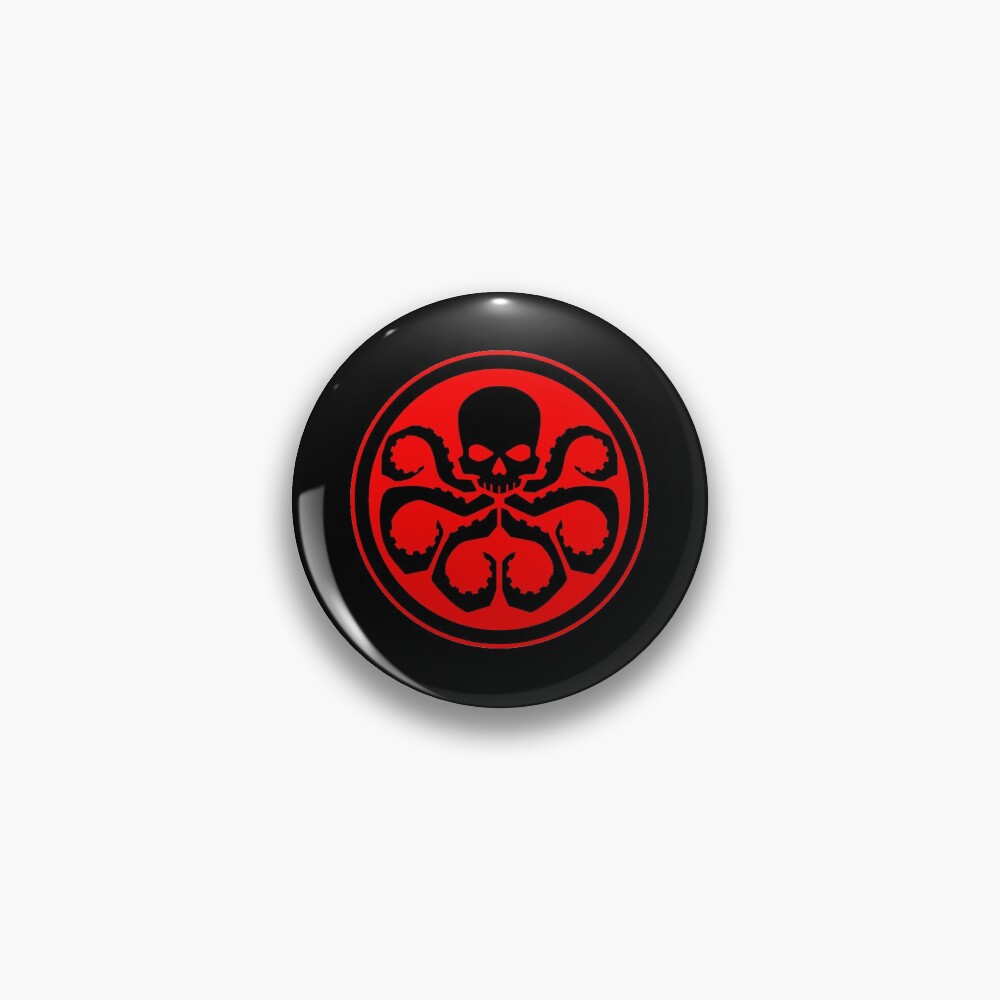 "Hydra Logo" Pin for Sale by Alaina00 | Redbubble