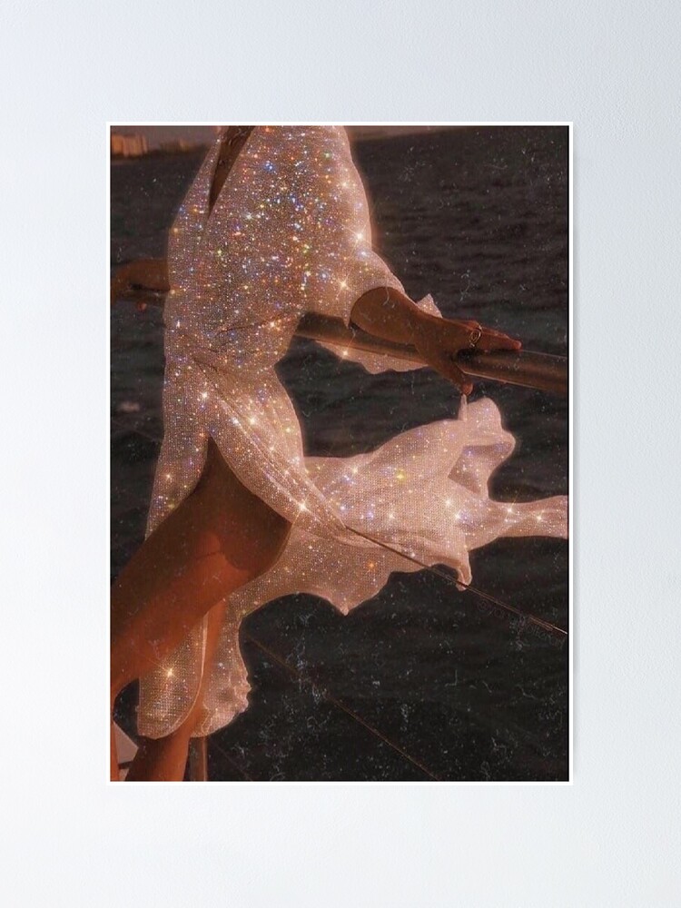 "y2k glitter aesthetic" Poster by sistermoiyaa | Redbubble