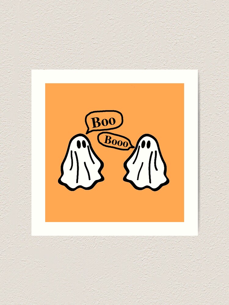 "Two Ghosts Inspired Drawing" Art Print for Sale by OiaK | Redbubble