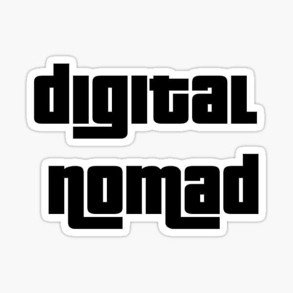 Nomad Logo Stickers | Redbubble