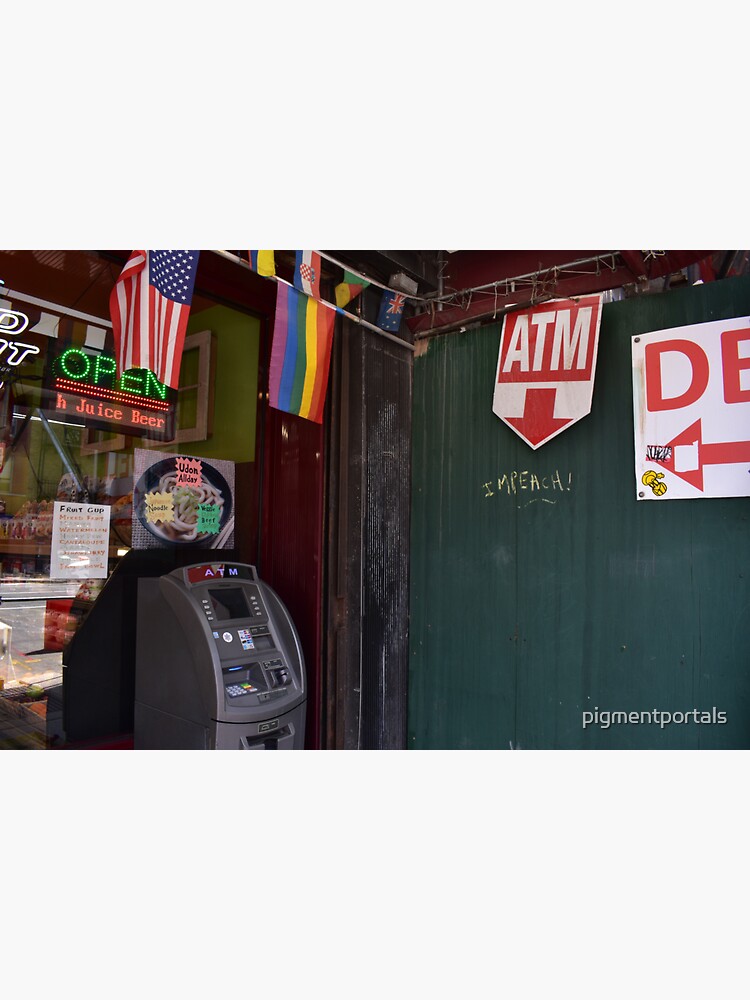 "ATM" Sticker for Sale by pigmentportals | Redbubble