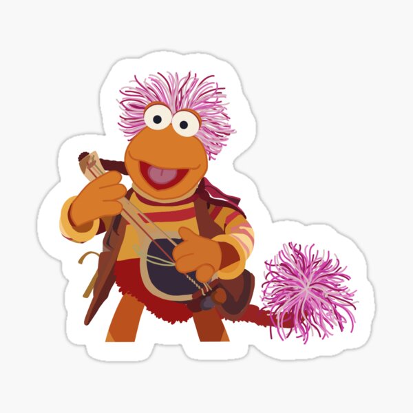 "Gobo Fraggle from Fraggle Rock" Sticker for Sale by emilytorgal ...