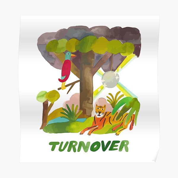 "Turnover Jungle" Poster for Sale by olly88 | Redbubble