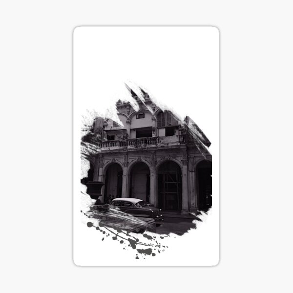 "B&W" Sticker by NewBoldDesigns | Redbubble