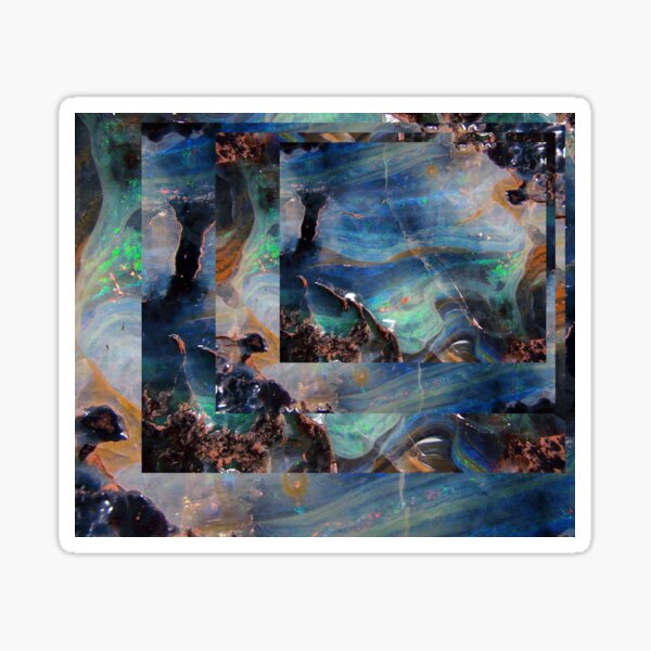"Opal" Sticker for Sale by Sshara | Redbubble