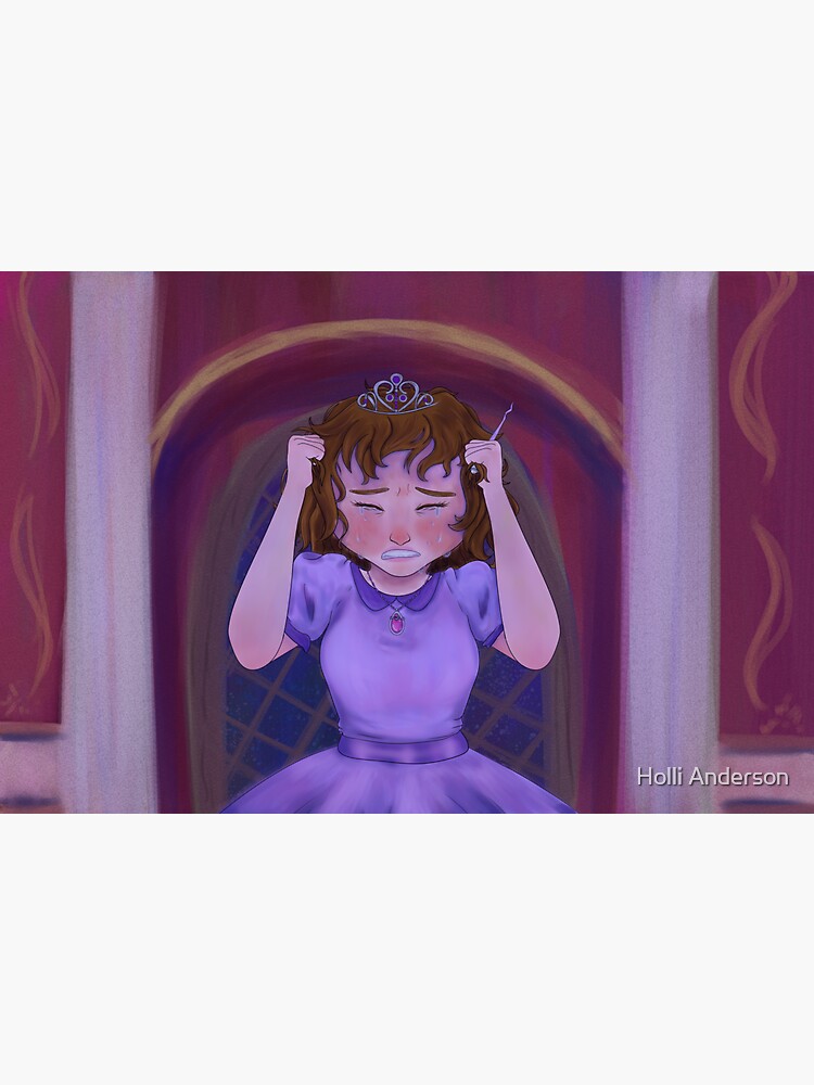 Crying Princess Clipart