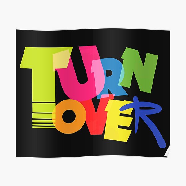 "Turnover tour logo" Poster by olly88 | Redbubble