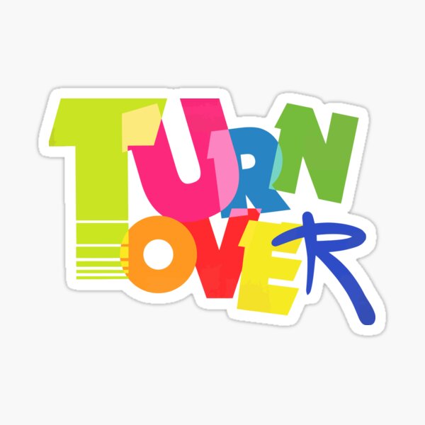 "Turnover tour logo" Sticker for Sale by olly88 | Redbubble