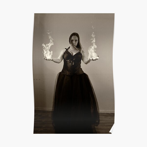 "Flame Thrower Vintage Carnival Freak " Poster for Sale by WildEmpress ...