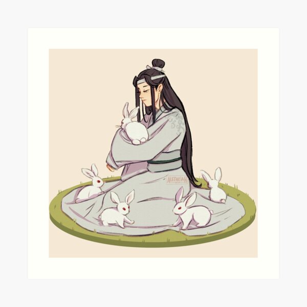 "Lan Zhan ♡" Kunstdruck von aletheiah | Redbubble