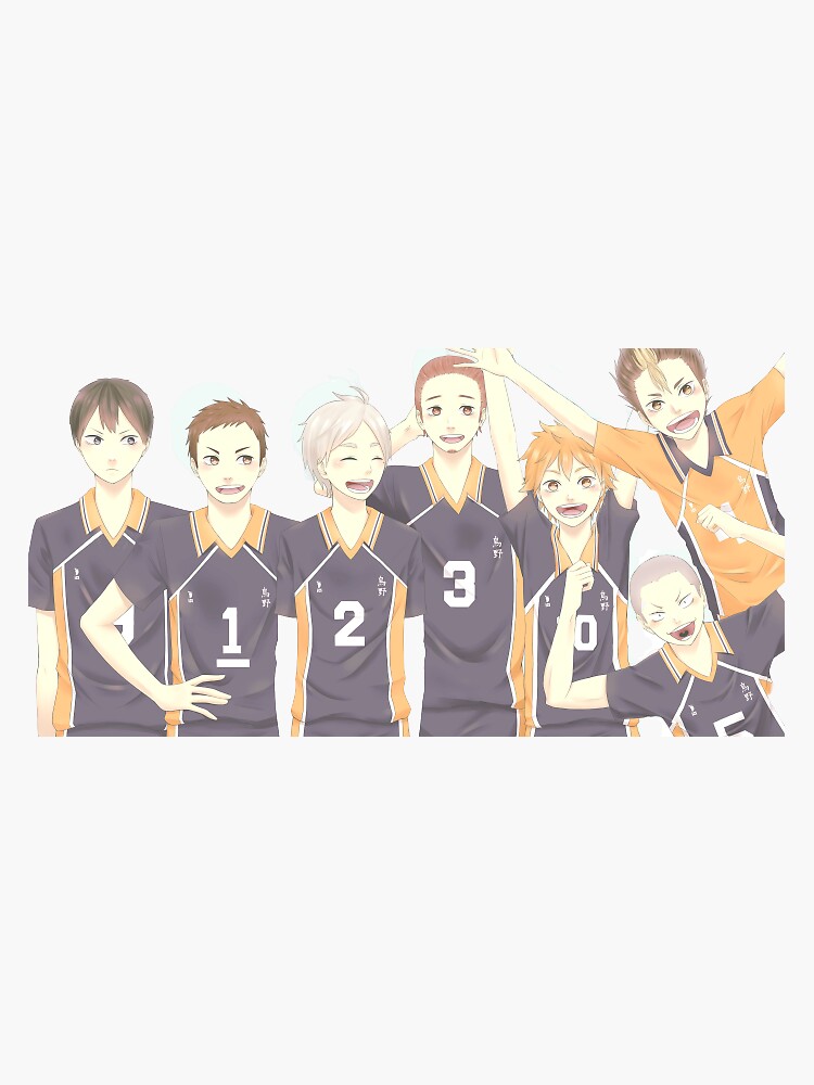 "haikyuu" Sticker by SamuraiT | Redbubble