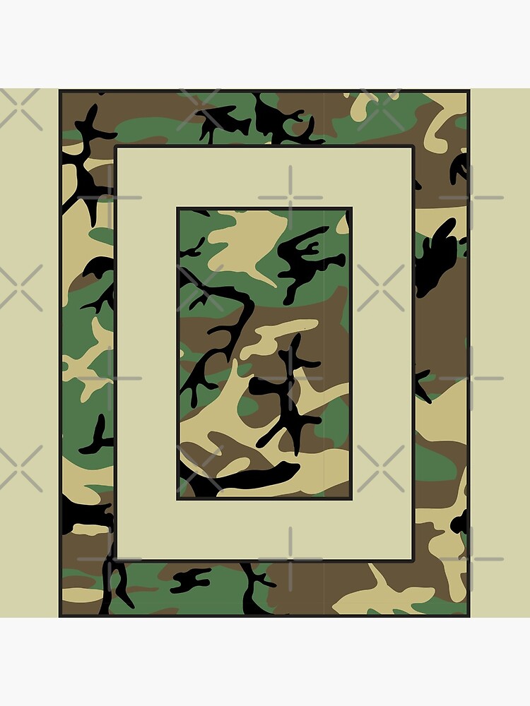 "Number "0" Military Camo Stencil font" Poster for Sale by northsar ...