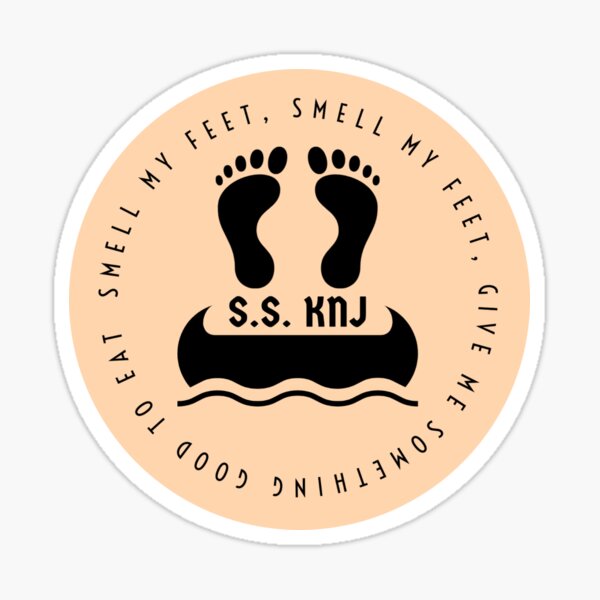 "Smell My Feet" Sticker for Sale by mishofmash | Redbubble