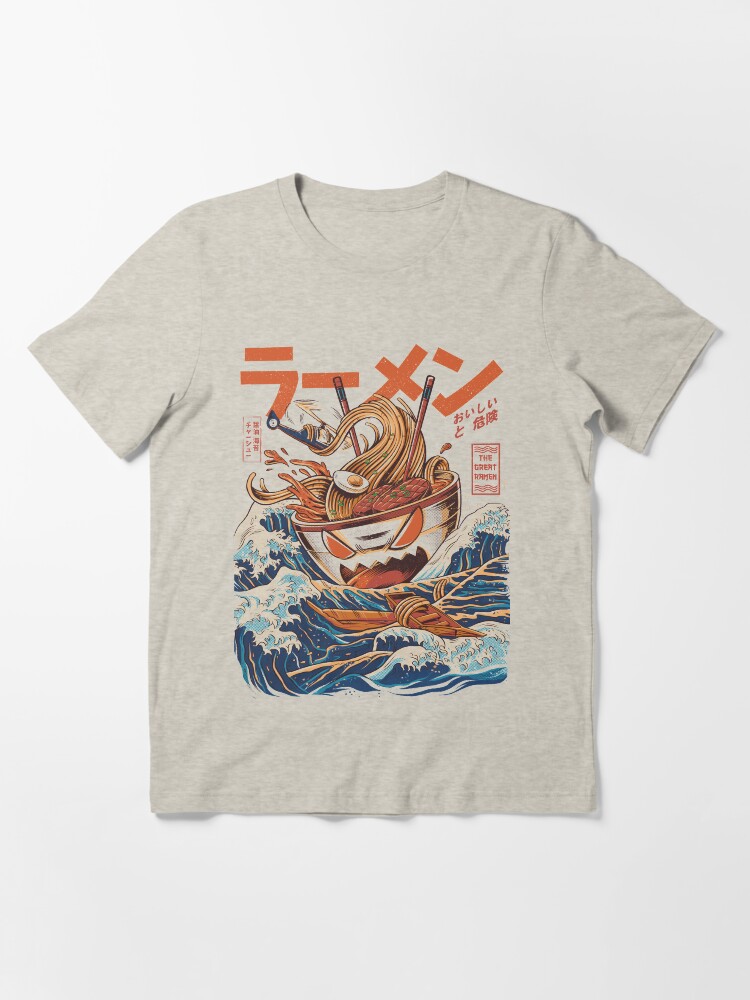 "The Great Ramen off Kanagawa" Essential T-Shirt for Sale by Ilustrata ...
