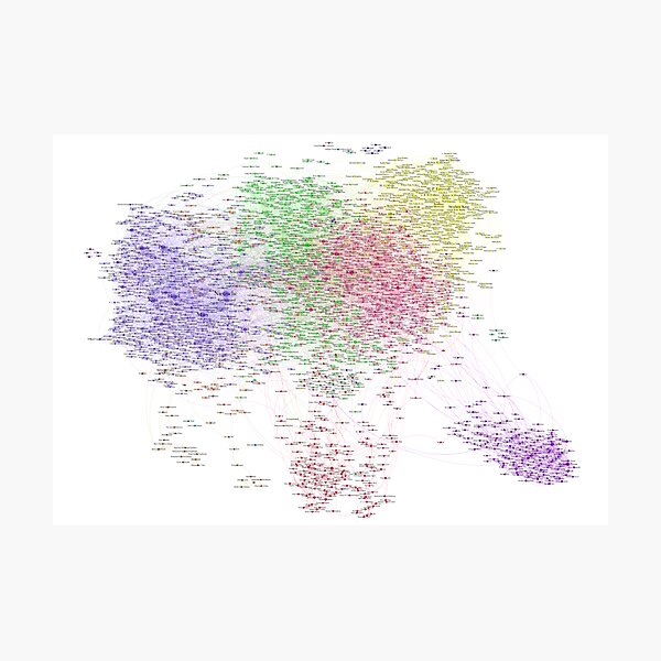 "The Graph Of Thinkers" Photographic Print for Sale by griffsgraphs ...