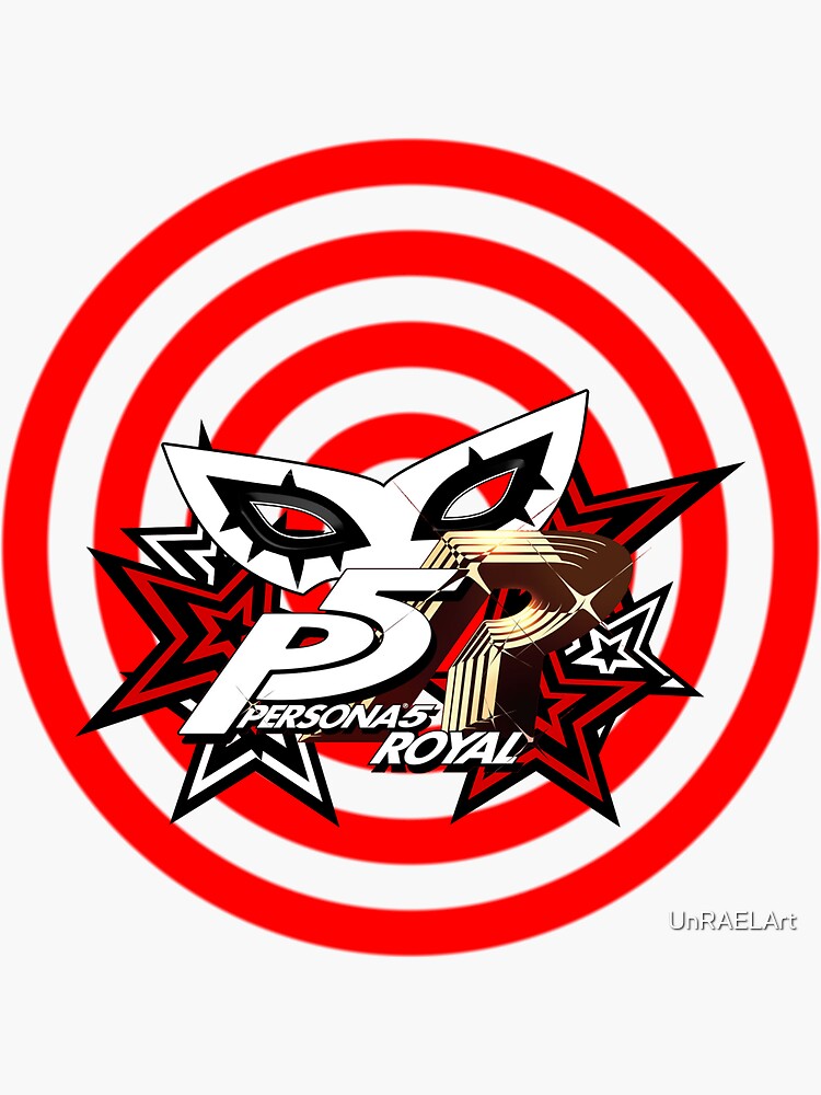 "Persona 5R " Sticker by UnRAELArt | Redbubble