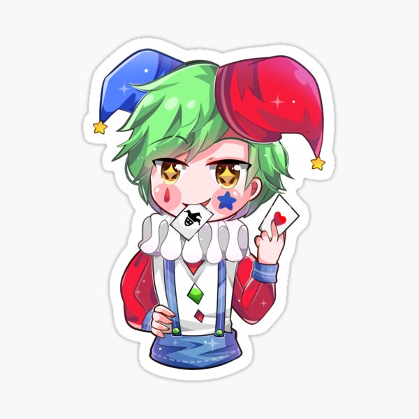 "Anime Fool" Sticker for Sale by Werewolf-Party | Redbubble