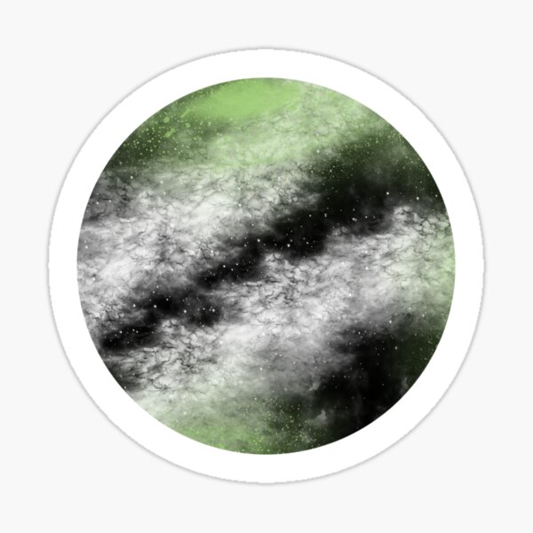 "Subtle Space Agender Pride" Sticker for Sale by lshannon3 | Redbubble