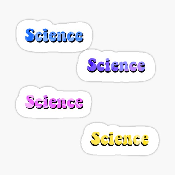 "Science Label Sticker Pack" Sticker for Sale by GirlyGoods | Redbubble