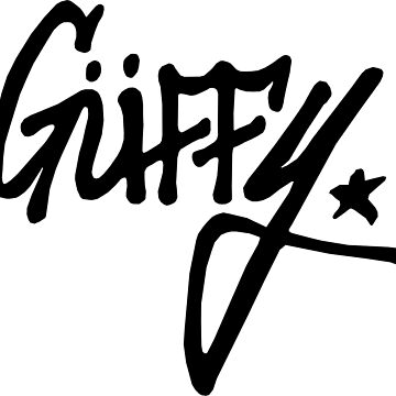 "Güffy / Guffy Clothing Brand Plain Black Design Logo from Los Santos ...
