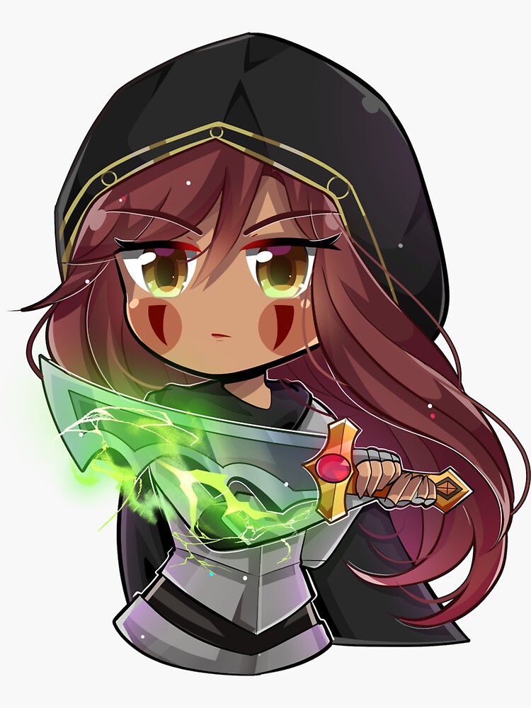 "Demon Hunter" Sticker for Sale by Werewolf-Party | Redbubble