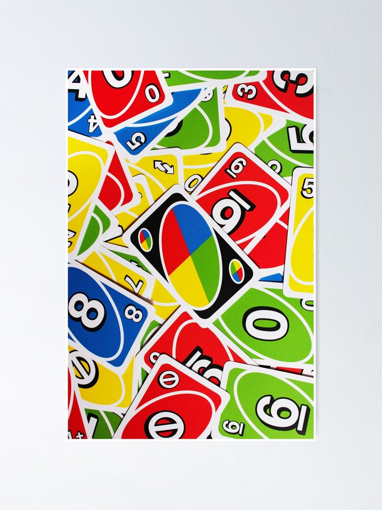 "UNO Cards" Poster for Sale by bobsbin | Redbubble